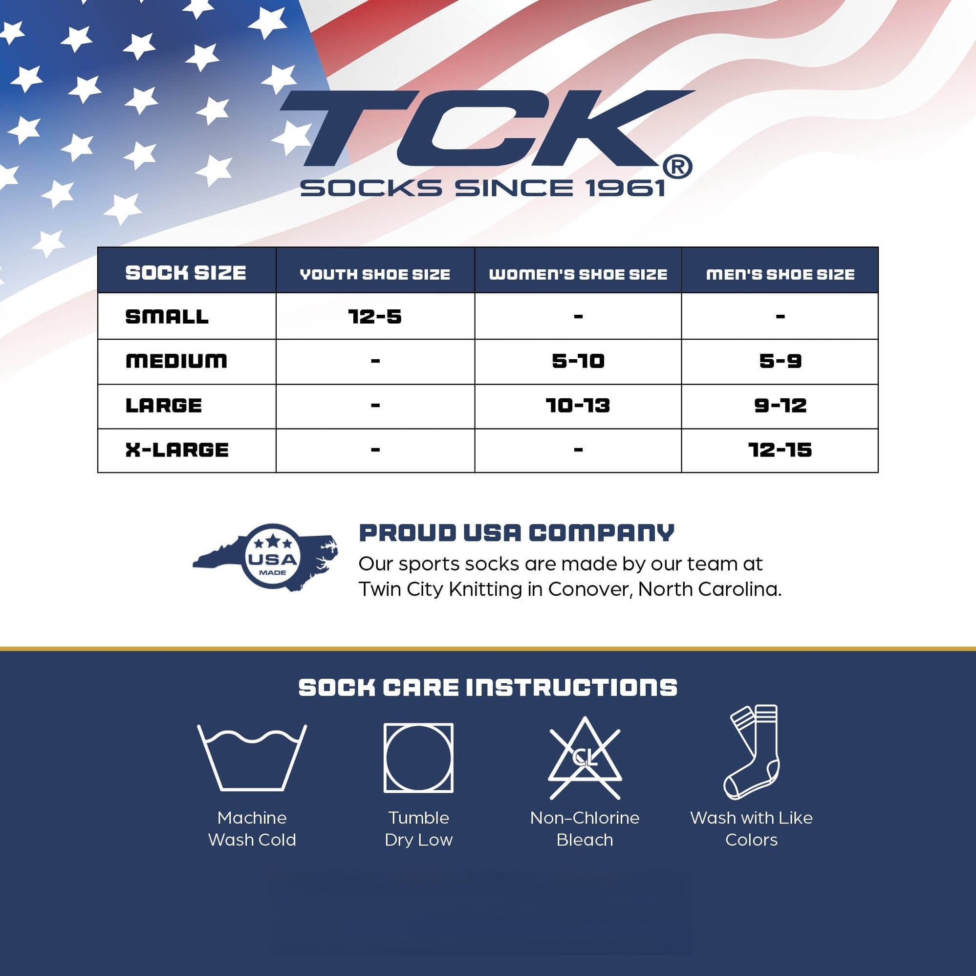 TCK - Sport Socks For Baseball, Softball, Soccer, Basketball, Football